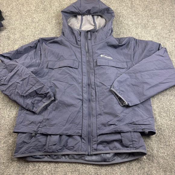 Columbia | Jackets & Coats | Columbia Womens Blue Spring Canyon Wind ...